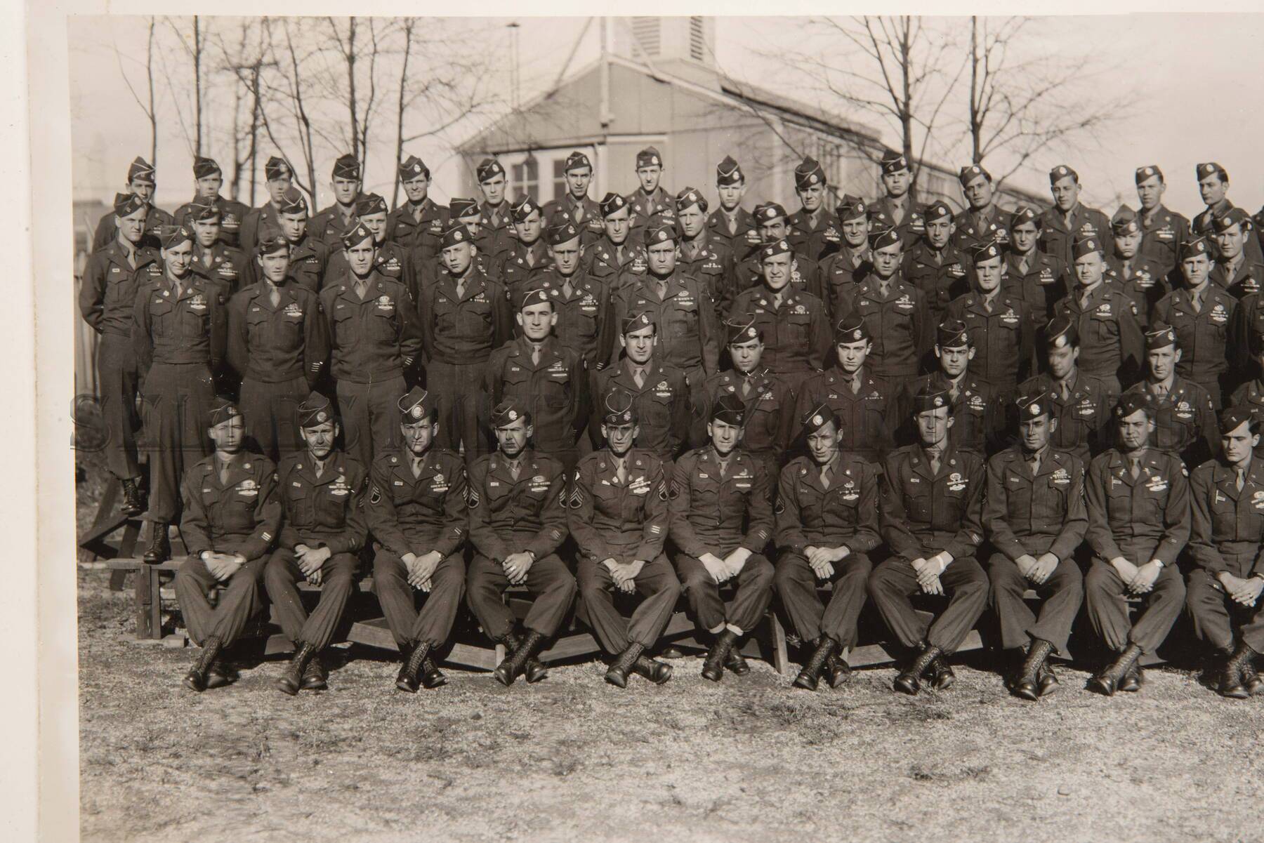 Photo C Co. 325th GIR 82nd AB glider US - Selles Military Antiques